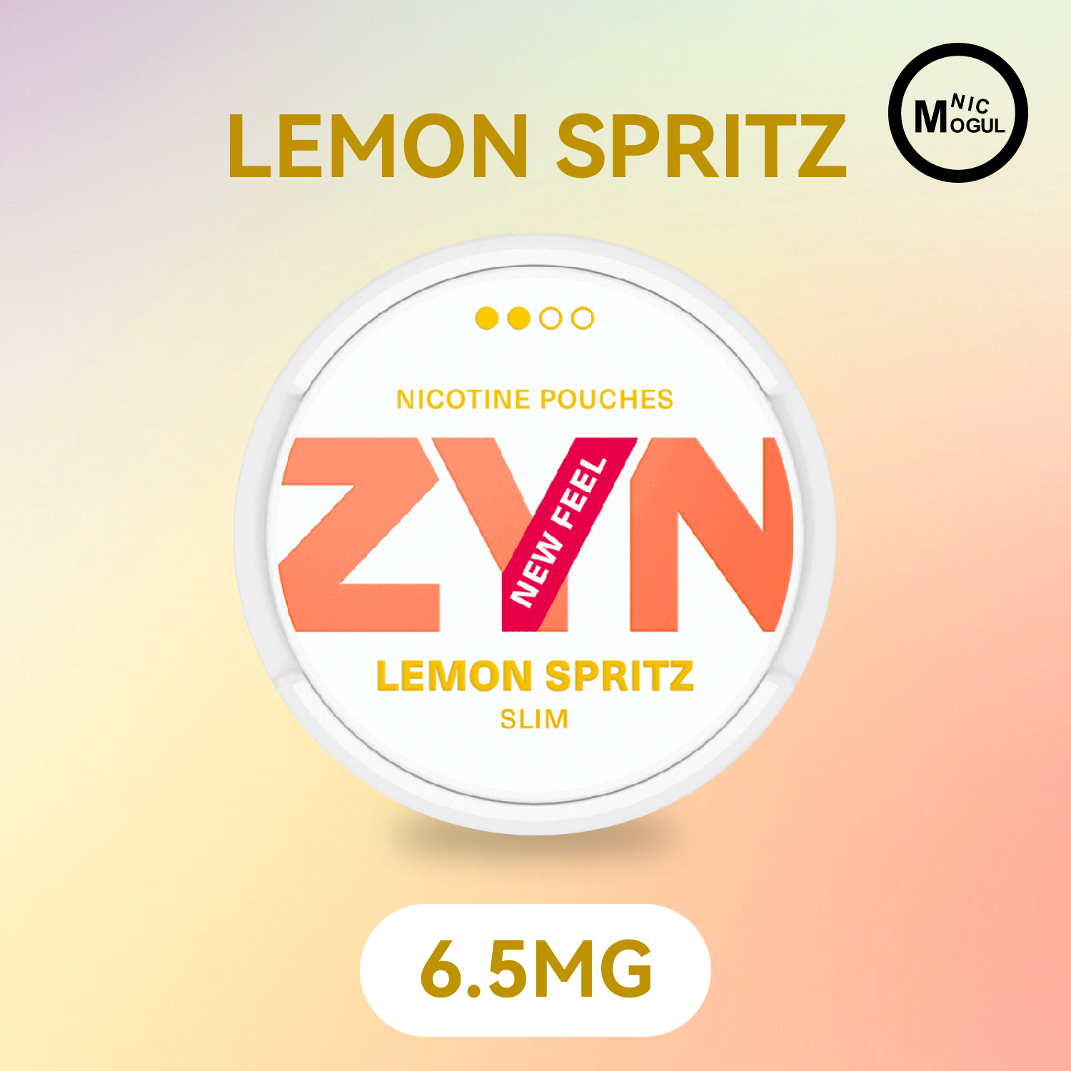 ZYN LEMON SPRITZ SLIM 6.5MG | $8.5 | NIC MOGUL OZ