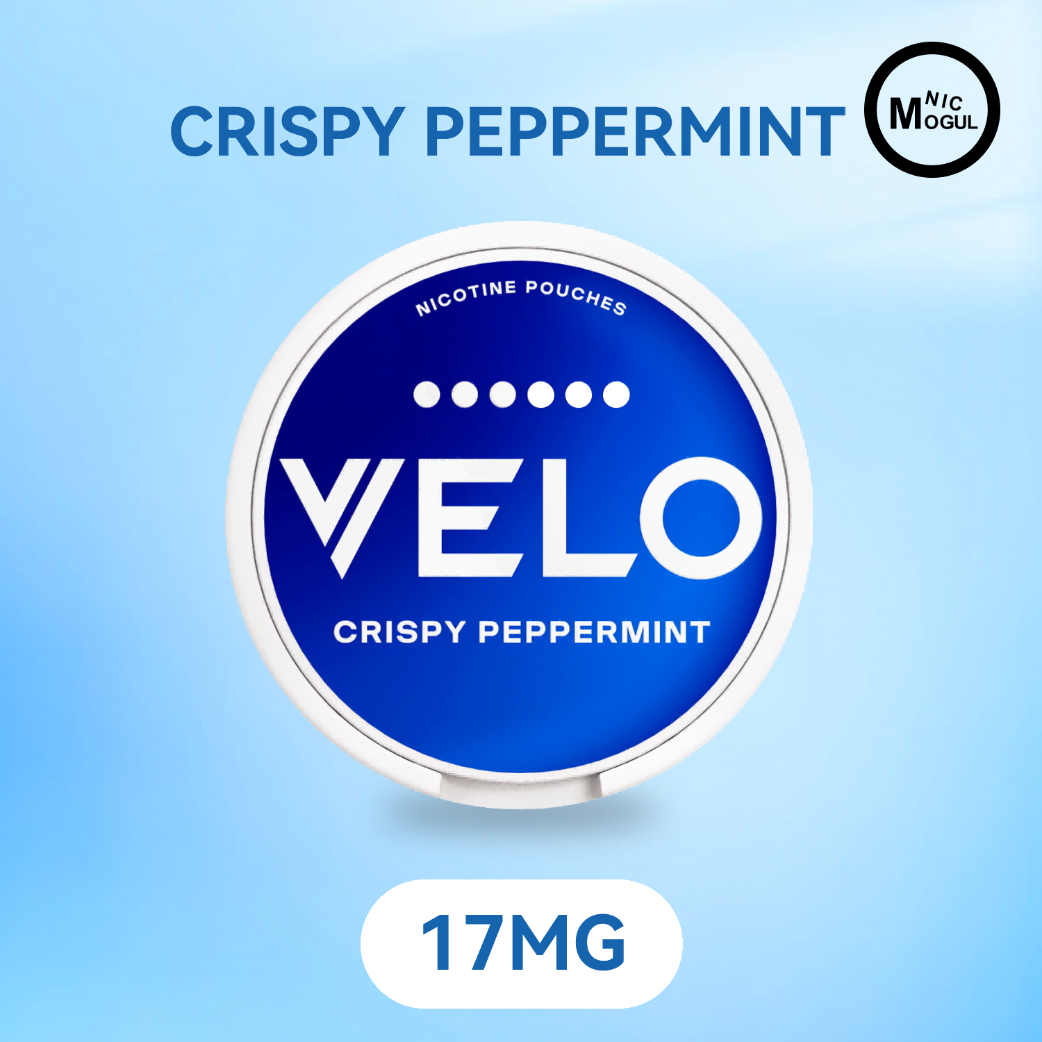 Buy VELO Crispy Peppermint 17mg - Affordable & Fast | Nic Mogul